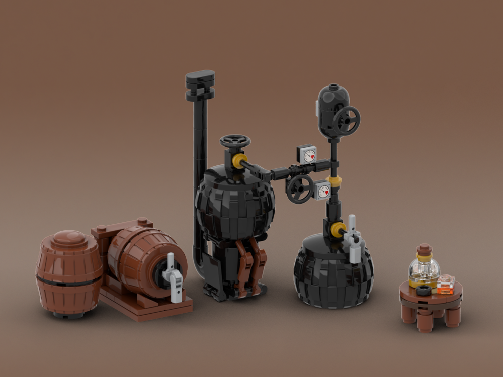 LEGO MOC Brewery by BuildMaster | Rebrickable - Build with LEGO