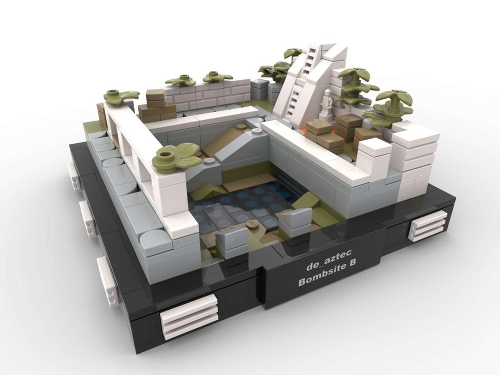 LEGO MOC Aztec - Bombsite B - Counter Strike by polygoni | Rebrickable ...