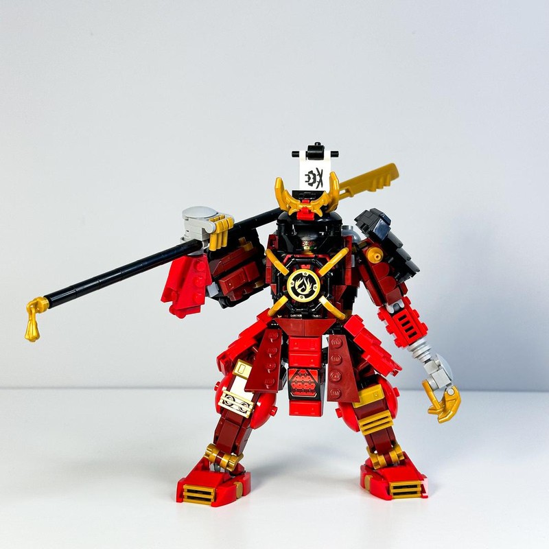 LEGO MOC Samurai X mech by bobbacatmocs | Rebrickable - Build with LEGO