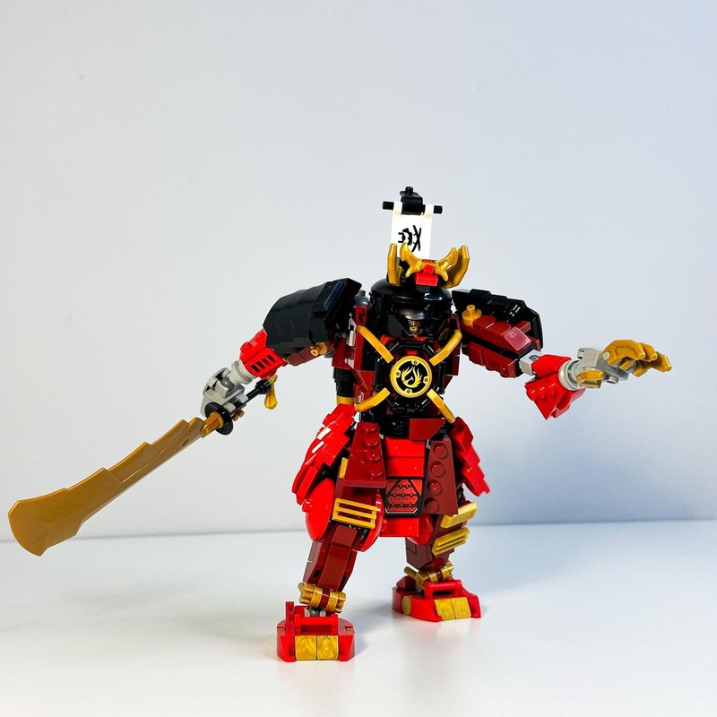 LEGO MOC Samurai X mech by bobbacatmocs | Rebrickable - Build with LEGO