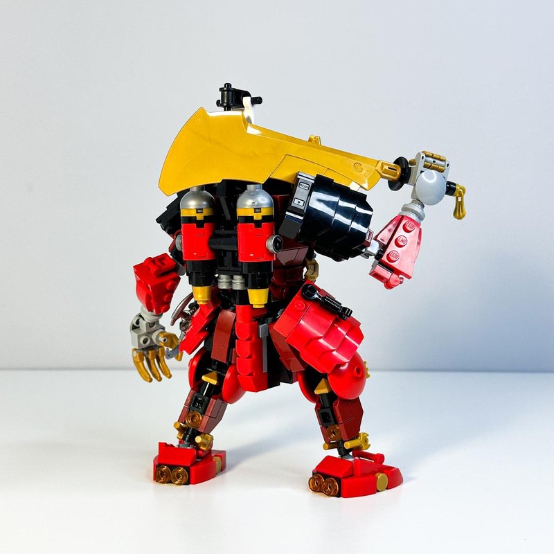 LEGO MOC Samurai X mech by bobbacatmocs | Rebrickable - Build with LEGO
