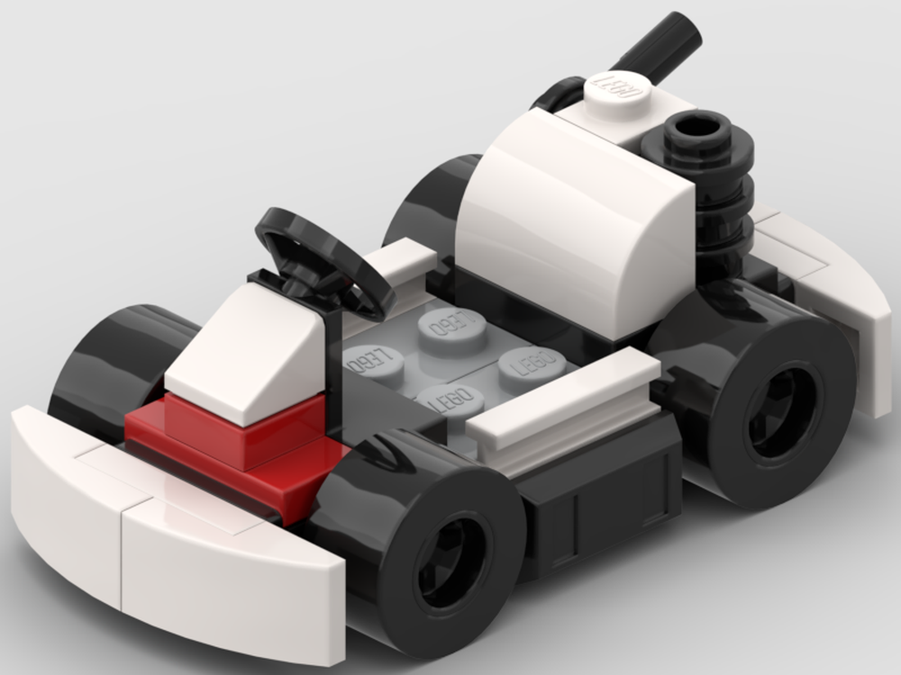 Lego Moc 76896 Go Kart By Jdpmocs Rebrickable Build With Lego