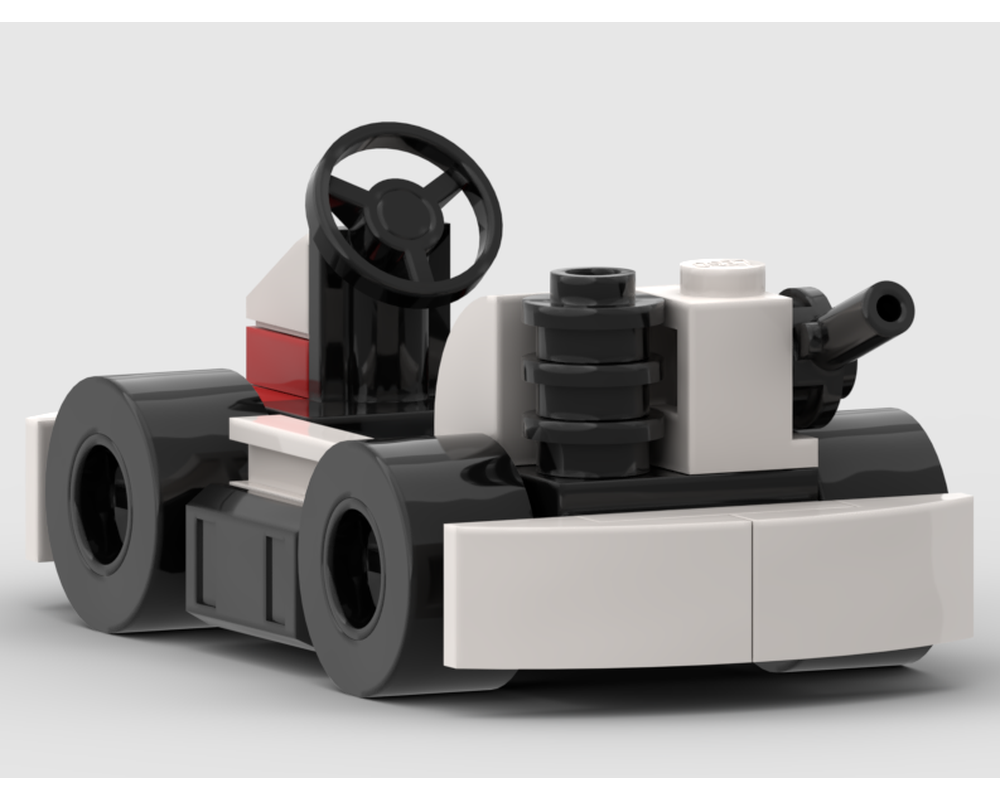 Lego Moc 76896 Go Kart By Jdpmocs Rebrickable Build With Lego