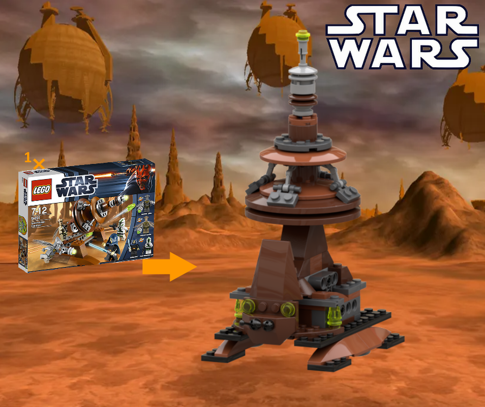 LEGO MOC Signal Tower MOC #9491 Alternate Build by BlueB | Rebrickable ...