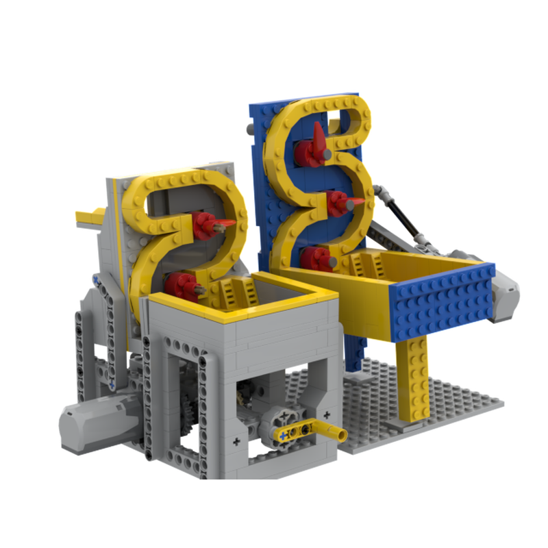 Lego Moc Serpentine 3 Gbc Remix Module With Shared Power By Andybell Rebrickable Build With Lego