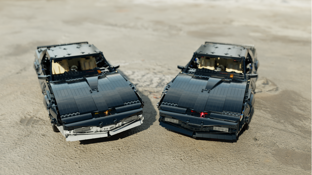 LEGO MOC Ultimate Knight Rider KITT KARR Bundle by Mr.Platinum ...