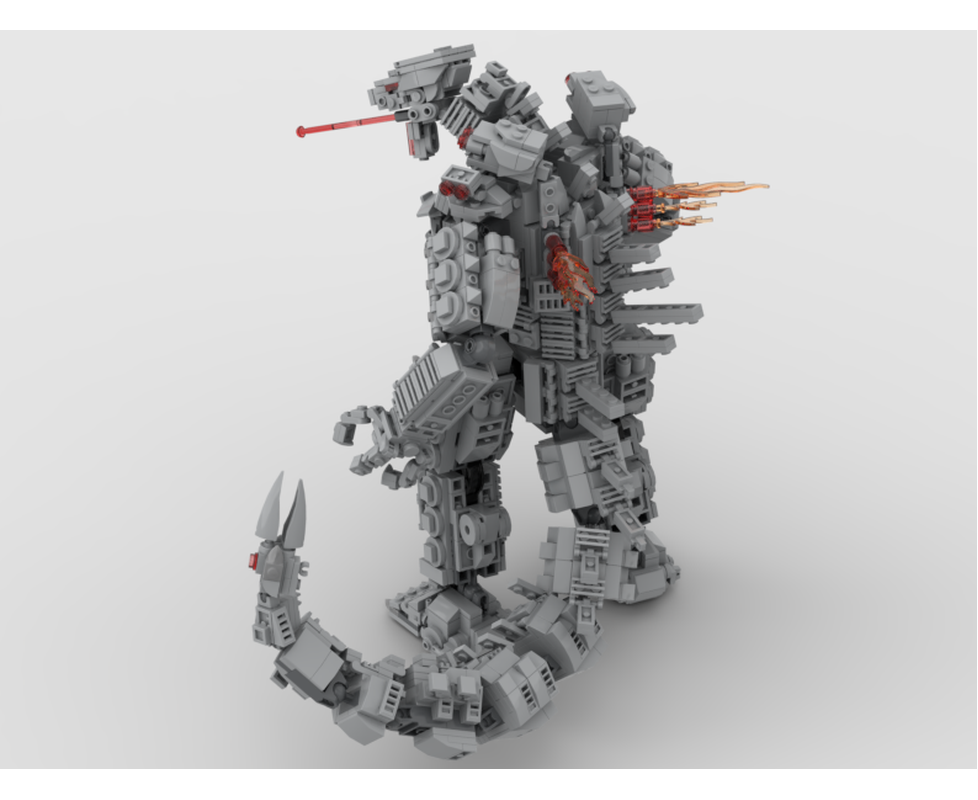 LEGO MOC Mechagodzilla 2021 by Sey_Builds | Rebrickable - Build with LEGO