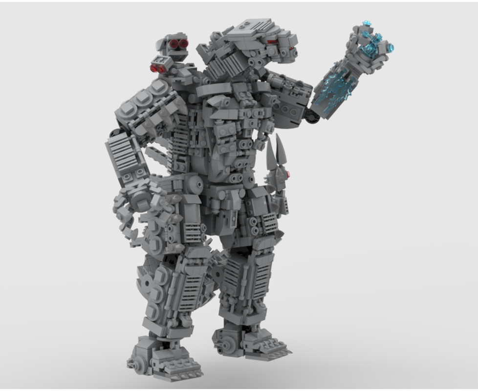 LEGO MOC Mechagodzilla 2021 by Sey_Builds | Rebrickable - Build with LEGO