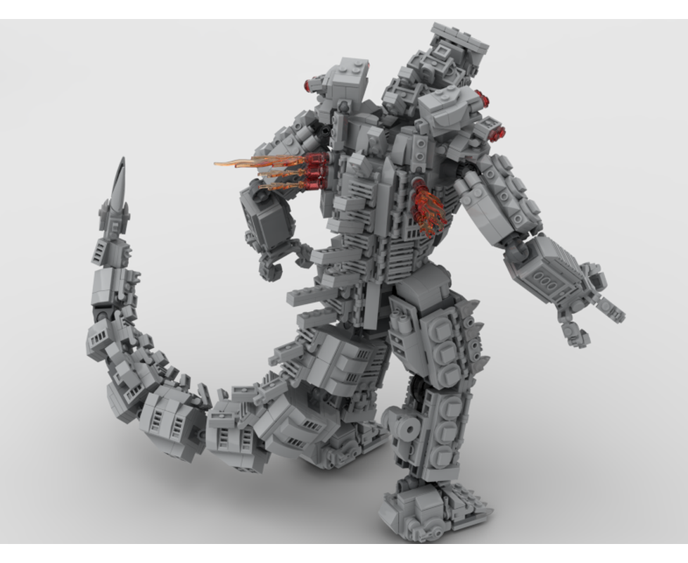 LEGO MOC Mechagodzilla 2021 by Sey_Builds | Rebrickable - Build with LEGO