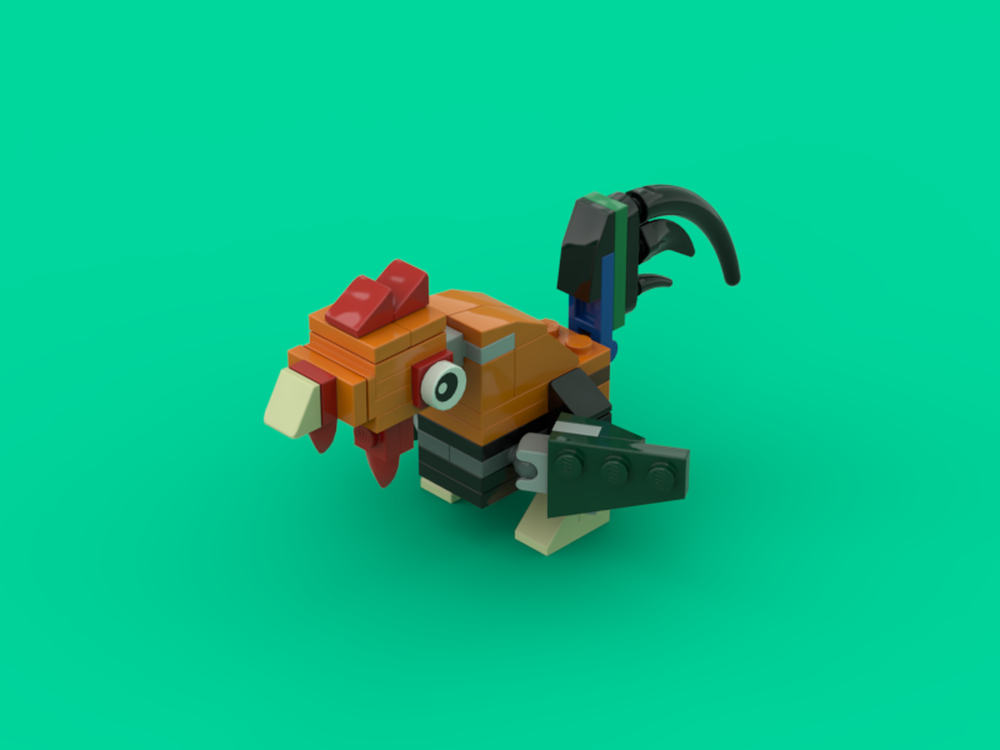 LEGO MOC Chinese Zodiac: Rooster by ShrekSkibidiToilet24 | Rebrickable ...