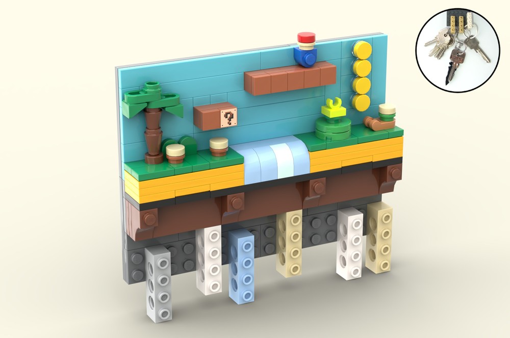 LEGO MOC Home Key Hanger - Super Mario version by pturecki ...