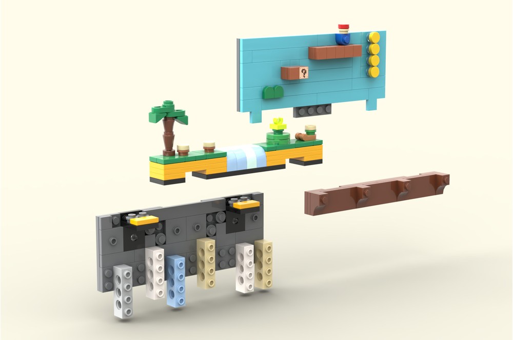 LEGO MOC Home Key Hanger - Super Mario version by pturecki ...