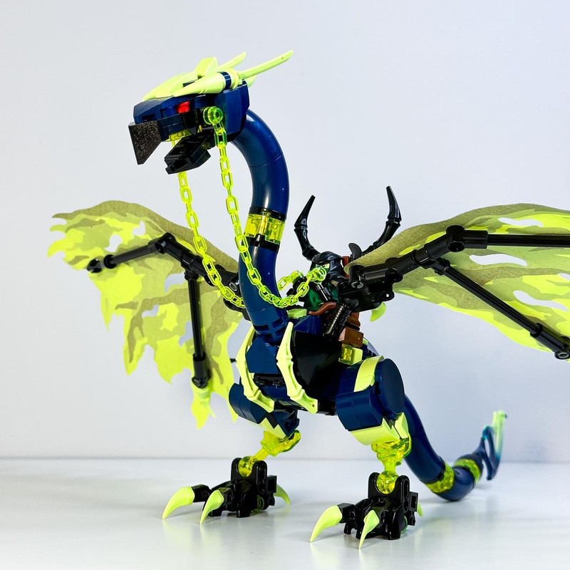 LEGO MOC-186542 The Dragon of Possessed Lloyd by bobbacatmocs ...