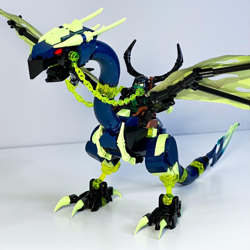 LEGO MOC The Dragon of Possessed Lloyd by bobbacatmocs | Rebrickable ...