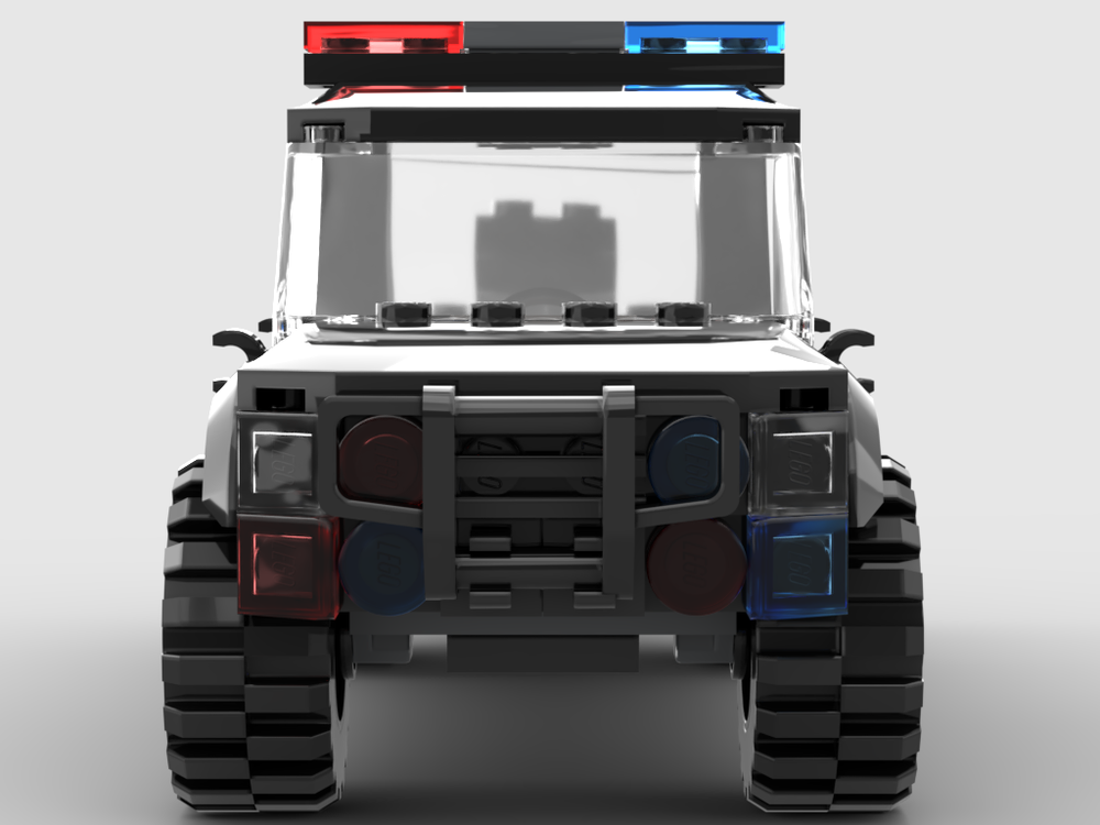 Lego Moc Police Pickup Truck By Rightbrick Rebrickable Build With Lego
