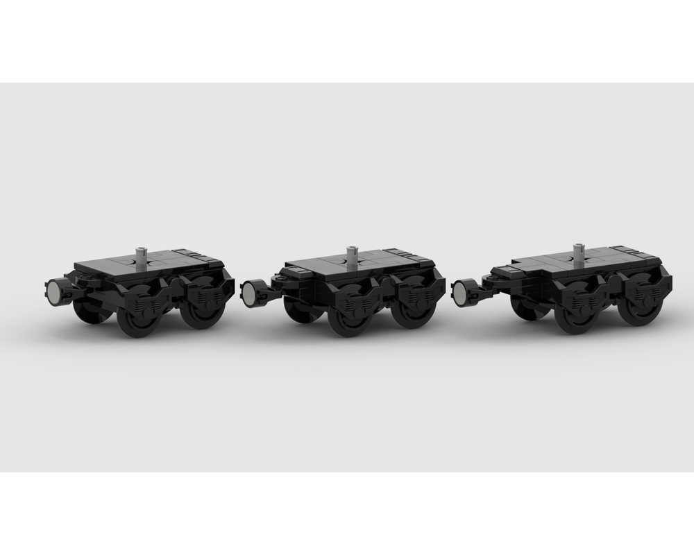 LEGO MOC Bogie for US freight rail cars (Medium version) by BuMu ...