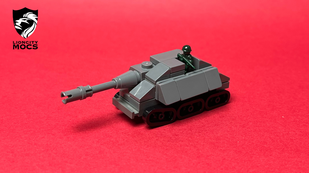 LEGO MOC Jagdpanther Tutorial (1:120) by Lioncity Mocs | Rebrickable ...