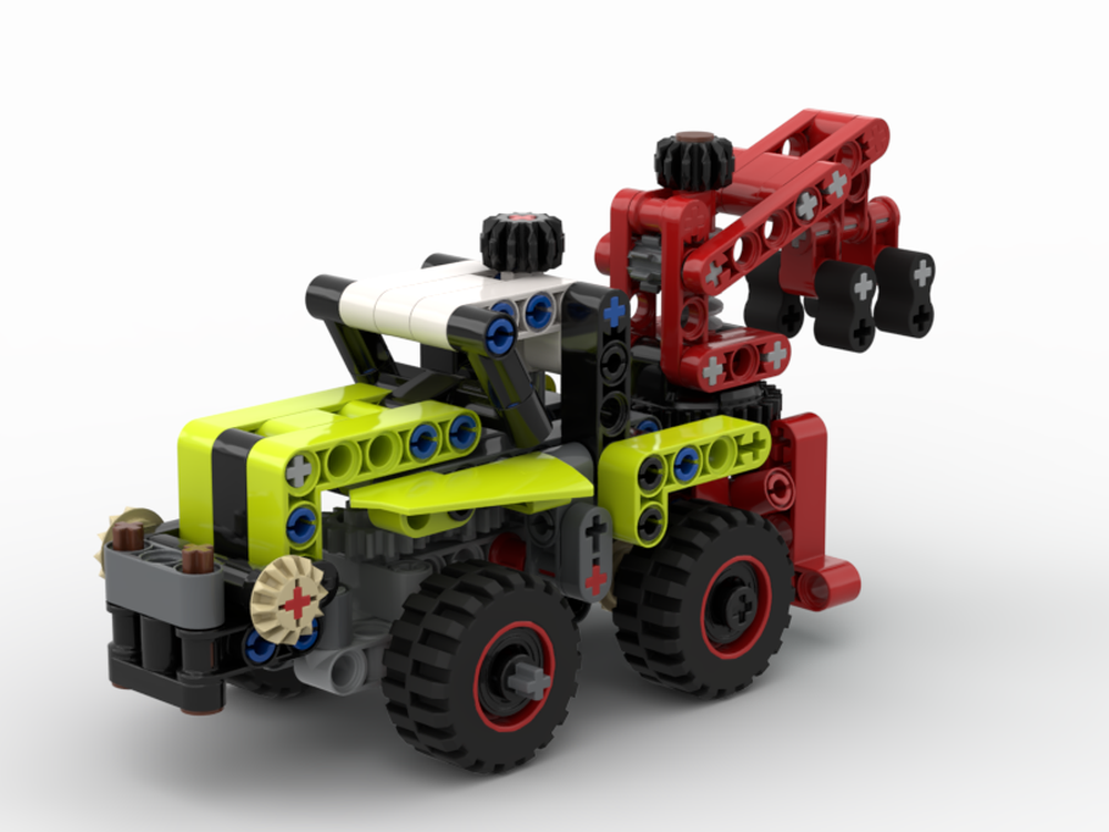 LEGO MOC 42102 mod + nozzles by _Electro_ | Rebrickable - Build with LEGO