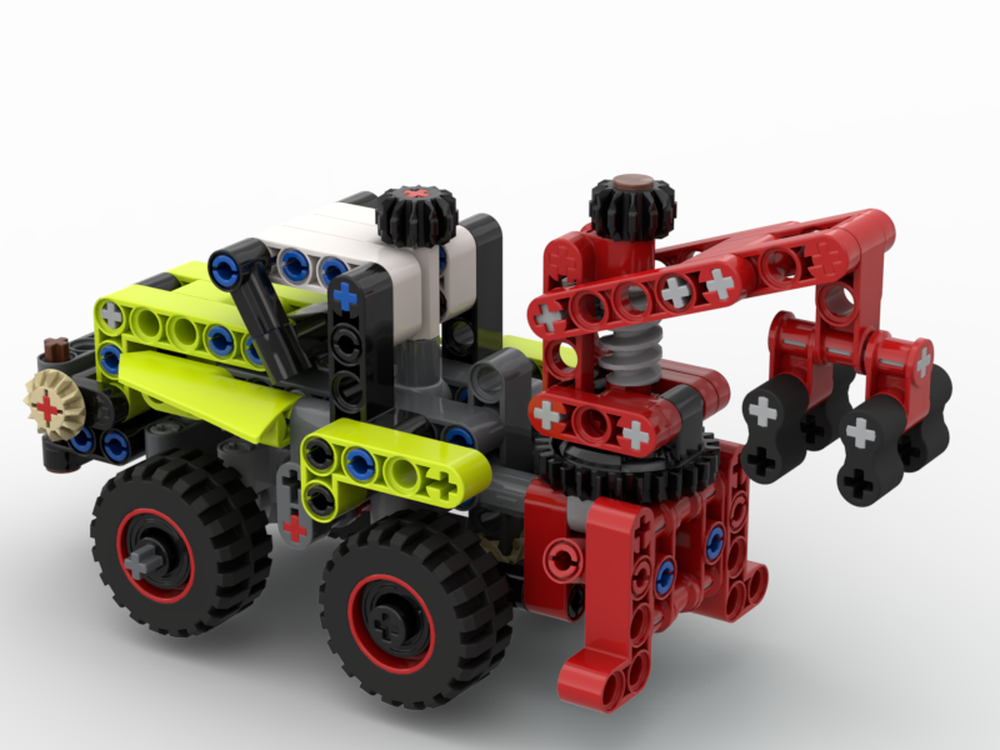 LEGO MOC 42102 mod + nozzles by _Electro_ | Rebrickable - Build with LEGO