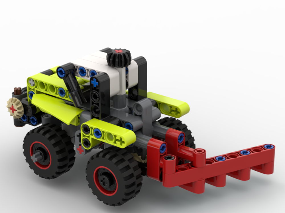LEGO MOC 42102 mod + nozzles by _Electro_ | Rebrickable - Build with LEGO