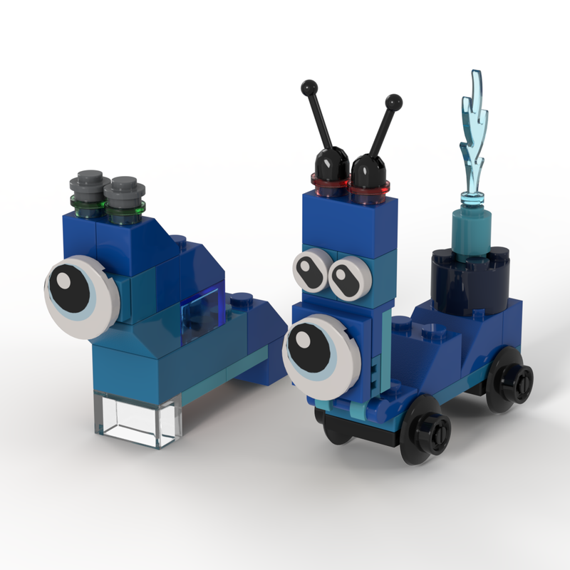 LEGO MOC Alien Pets by Kapučíno | Rebrickable - Build with LEGO