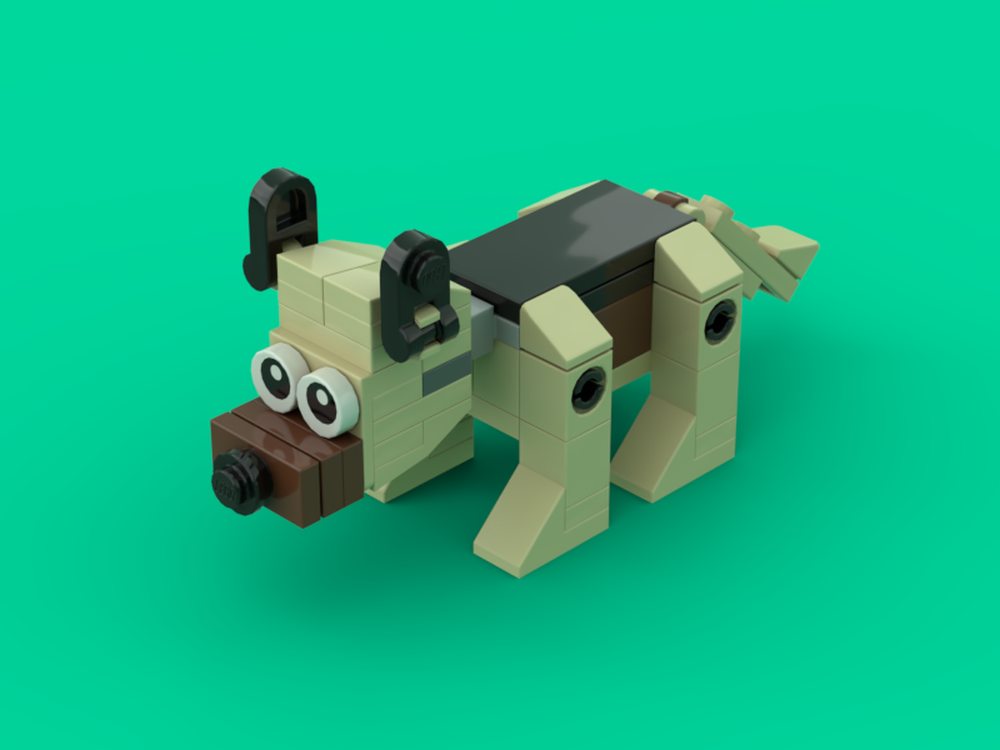 LEGO MOC Chinese Zodiac: Dog by ShrekSkibidiToilet24 | Rebrickable ...