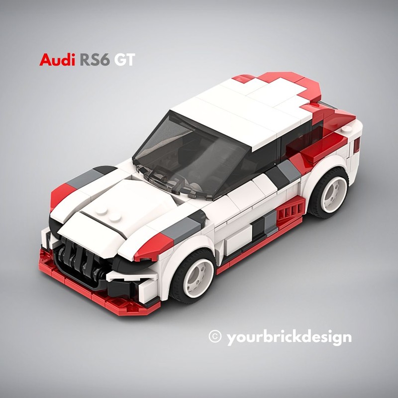 LEGO MOC Audi RS6 GT by yourbrickdesign | Rebrickable - Build with LEGO