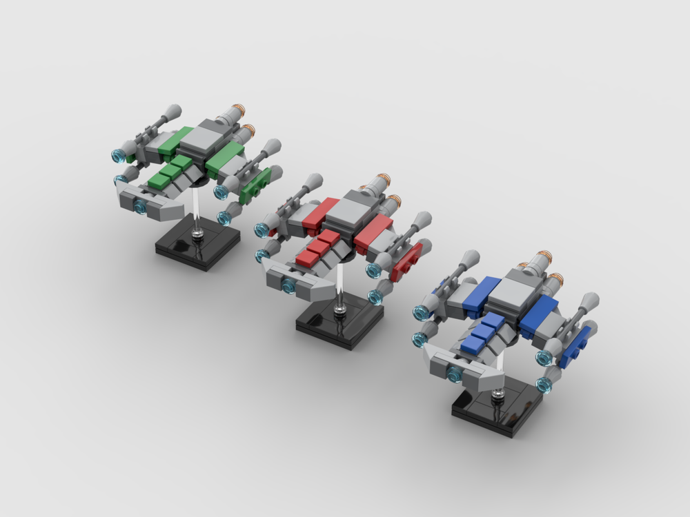 LEGO MOC StarCraft Terran Battlecruiser by LYH054 | Rebrickable - Build ...