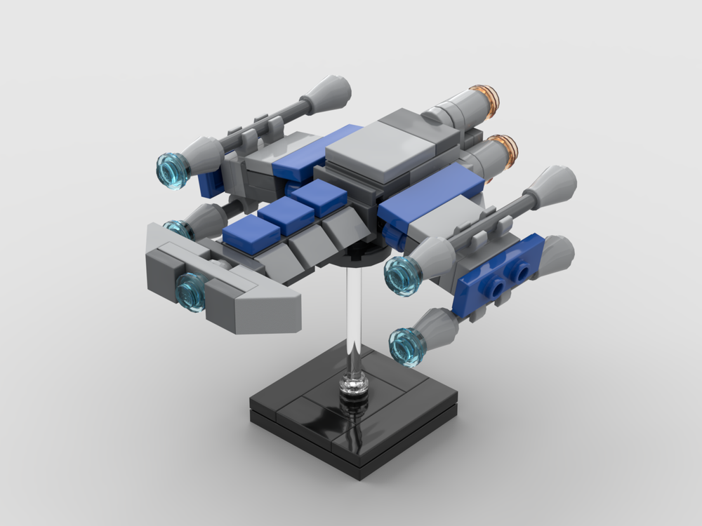 LEGO MOC StarCraft Terran Battlecruiser by LYH054 | Rebrickable - Build ...
