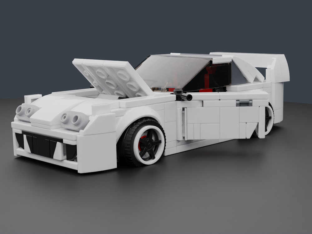 LEGO MOC Toyota Supra A80 (Mk4) by themystoman | Rebrickable - Build with LEGO