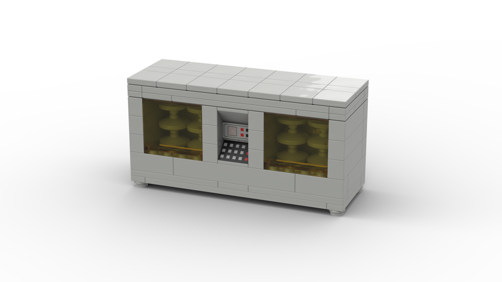 LEGO MOC PCS303 Hard Disk Mainframe / Storage Classic Space by ...