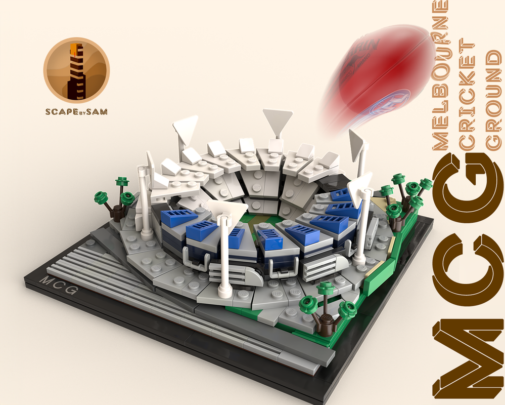 LEGO MOC MCG - An Architectural Piece by Scapebysam | Rebrickable ...