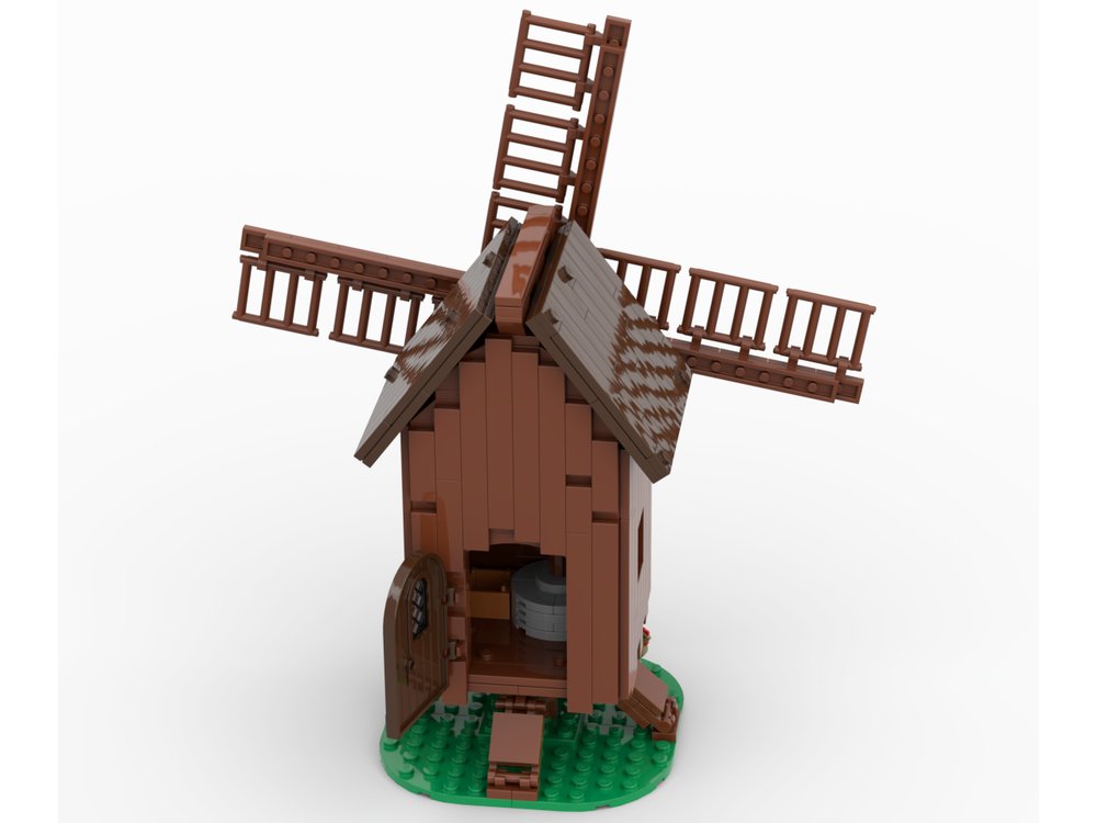 Lego Moc Mill Village Raid By Sir Buildsalot Rebrickable Build With