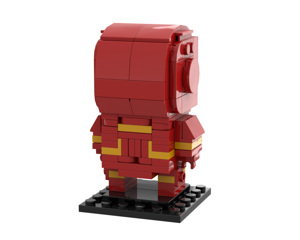 Lego Moc Iron Man Mk 3 Brickheadz By Ant0noo Rebrickable Build With