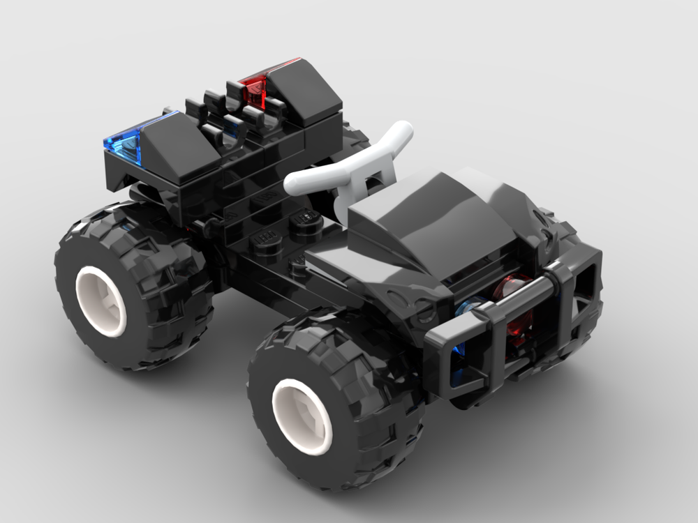 LEGO MOC black ops police ATV by RightBrick | Rebrickable - Build with LEGO