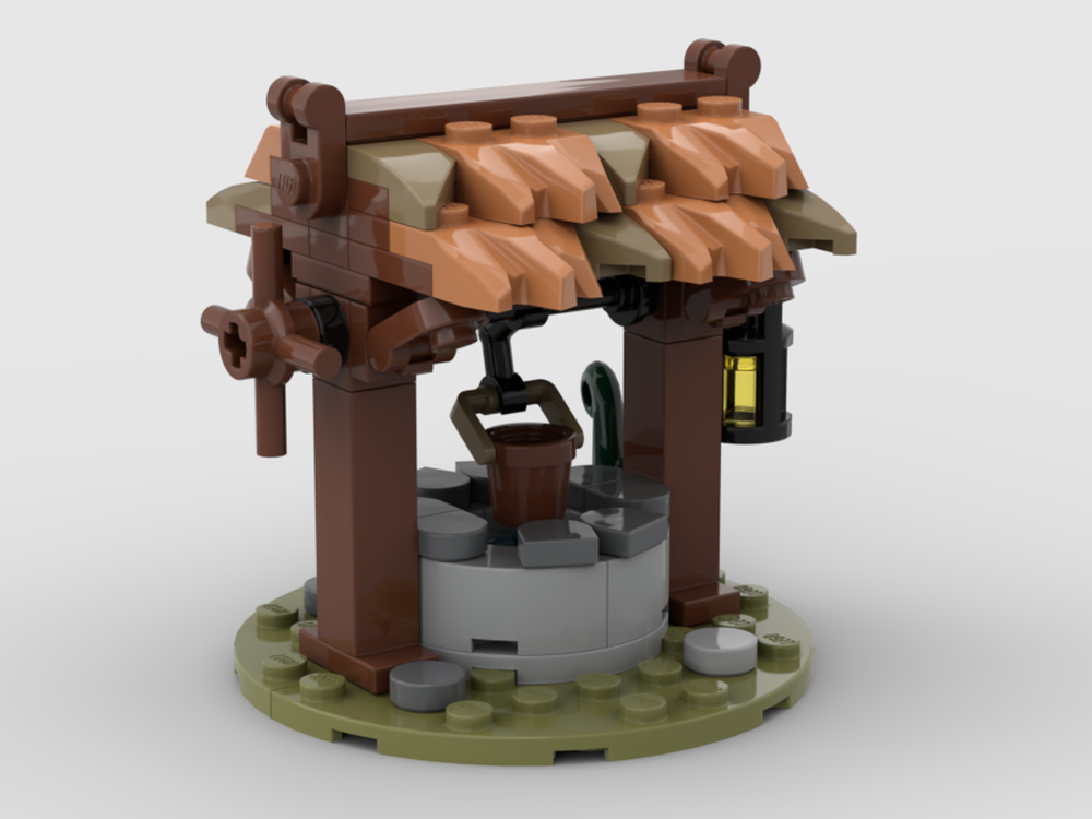 LEGO MOC Medieval Well by TheMagicBrick | Rebrickable - Build with LEGO