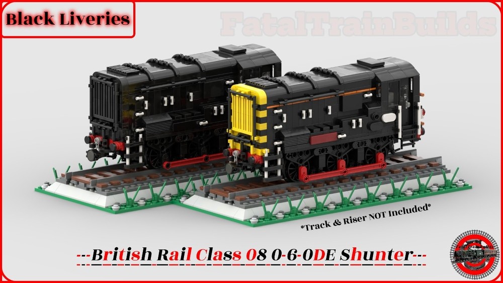 LEGO MOC-186617 British Rail Class 08 Shunters (8W) (Black) by ...