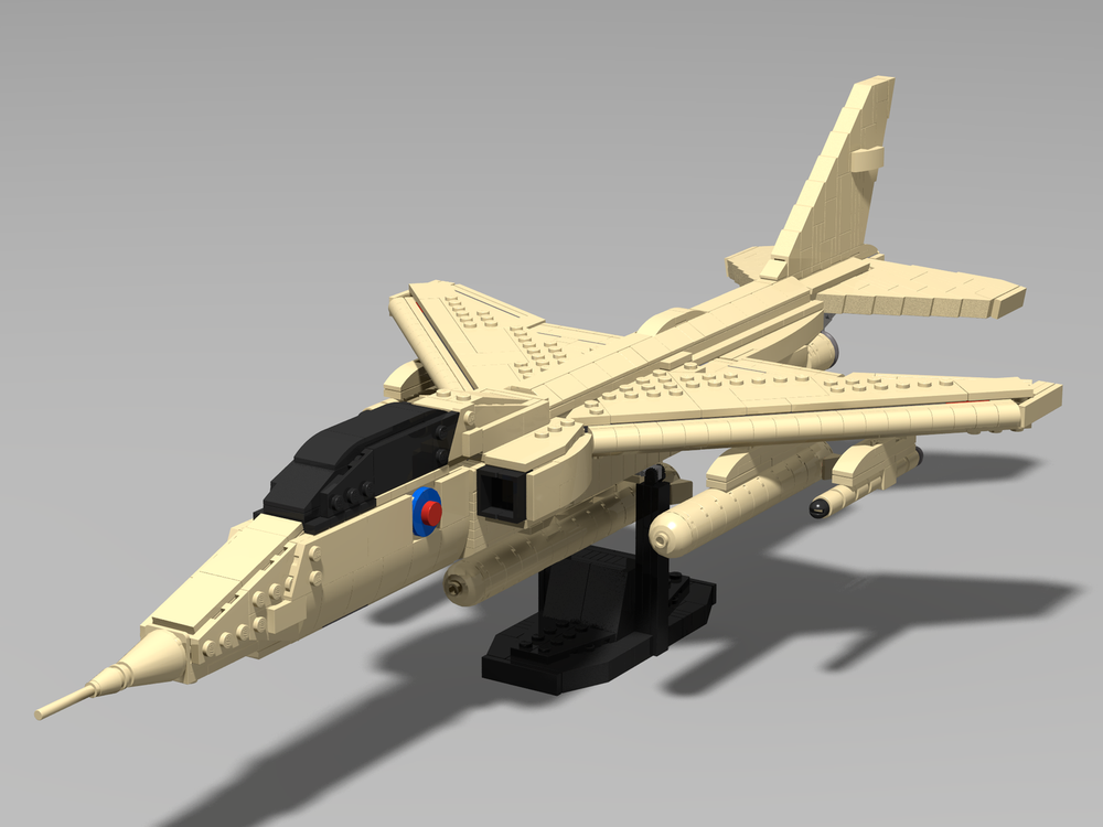 LEGO MOC SEPECAT Jaguar GR-1 RAF 1/35 by Brick MOC conception ...