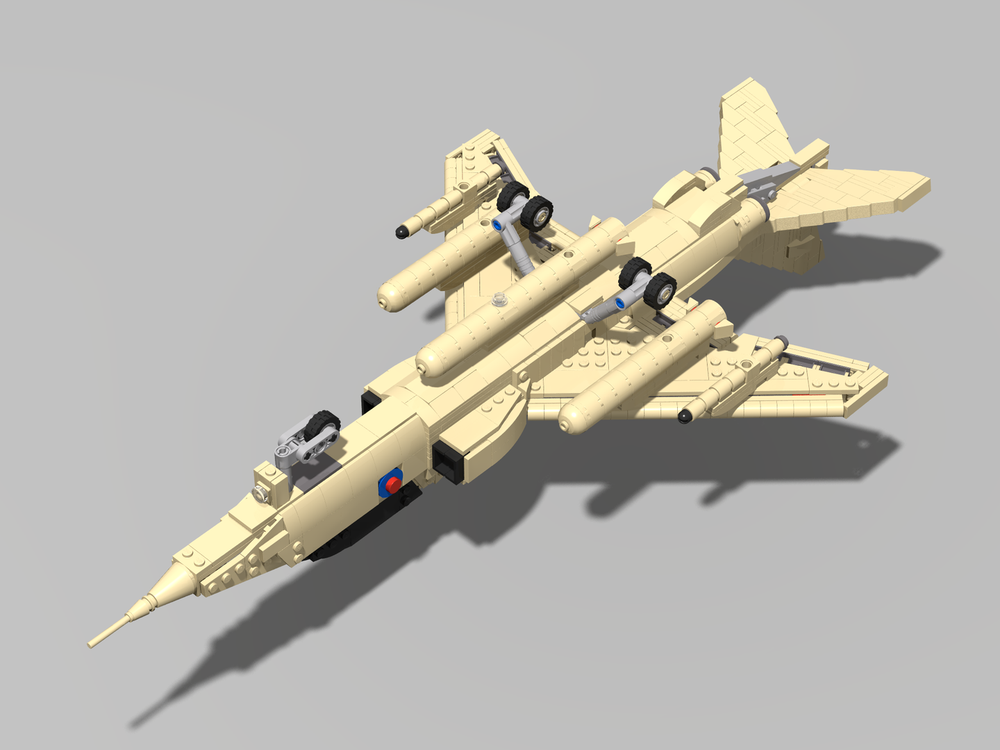 LEGO MOC SEPECAT Jaguar GR-1 RAF 1/35 by Brick MOC conception ...