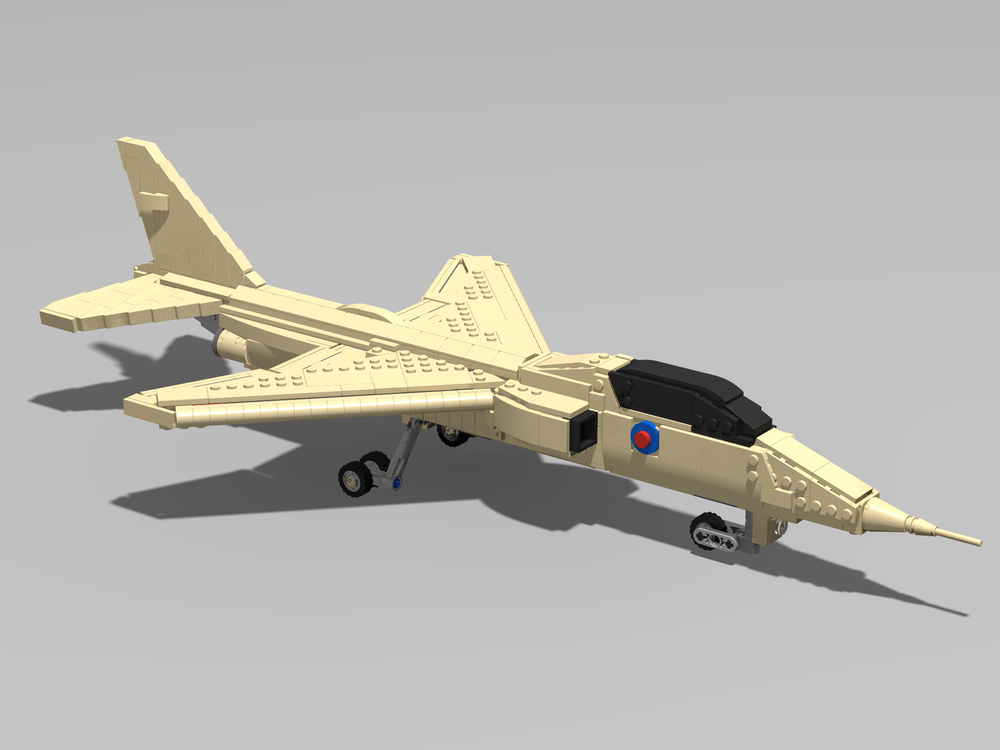 LEGO MOC SEPECAT Jaguar GR-1 RAF 1/35 by Brick MOC conception ...
