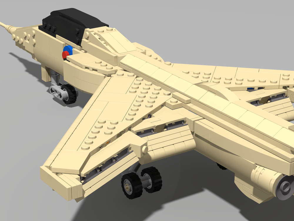 LEGO MOC SEPECAT Jaguar GR-1 RAF 1/35 by Brick MOC conception ...