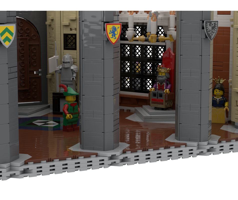 LEGO MOC The King's Castle by raguidel | Rebrickable - Build with LEGO