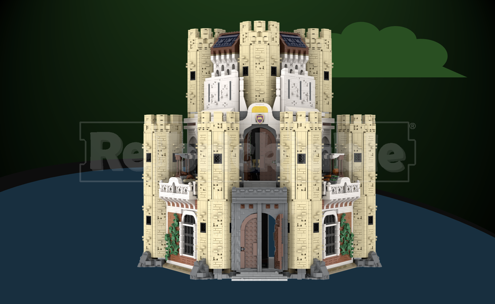 LEGO MOC The King's Castle by raguidel | Rebrickable - Build with LEGO