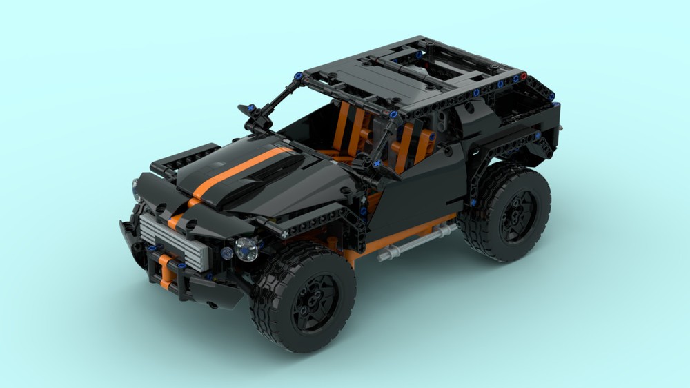 LEGO MOC 8081 RC 4WD Extreme Cruiser by loriswave | Rebrickable - Build ...