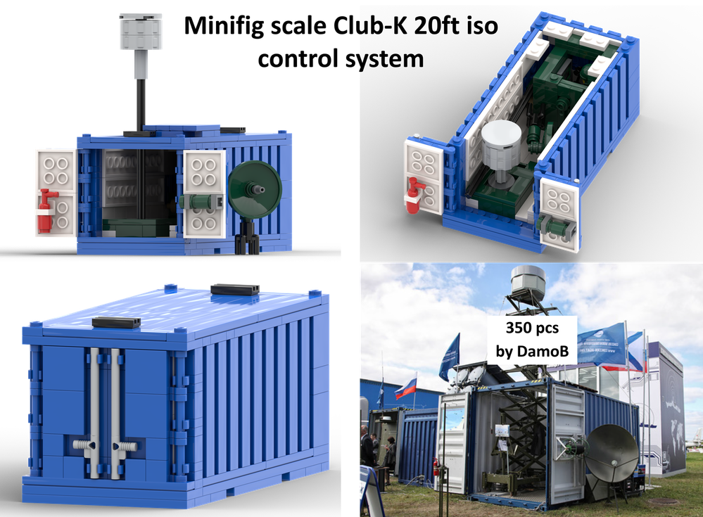 LEGO MOC Minifig scale Club-K 20ft iso command module by DamoB ...