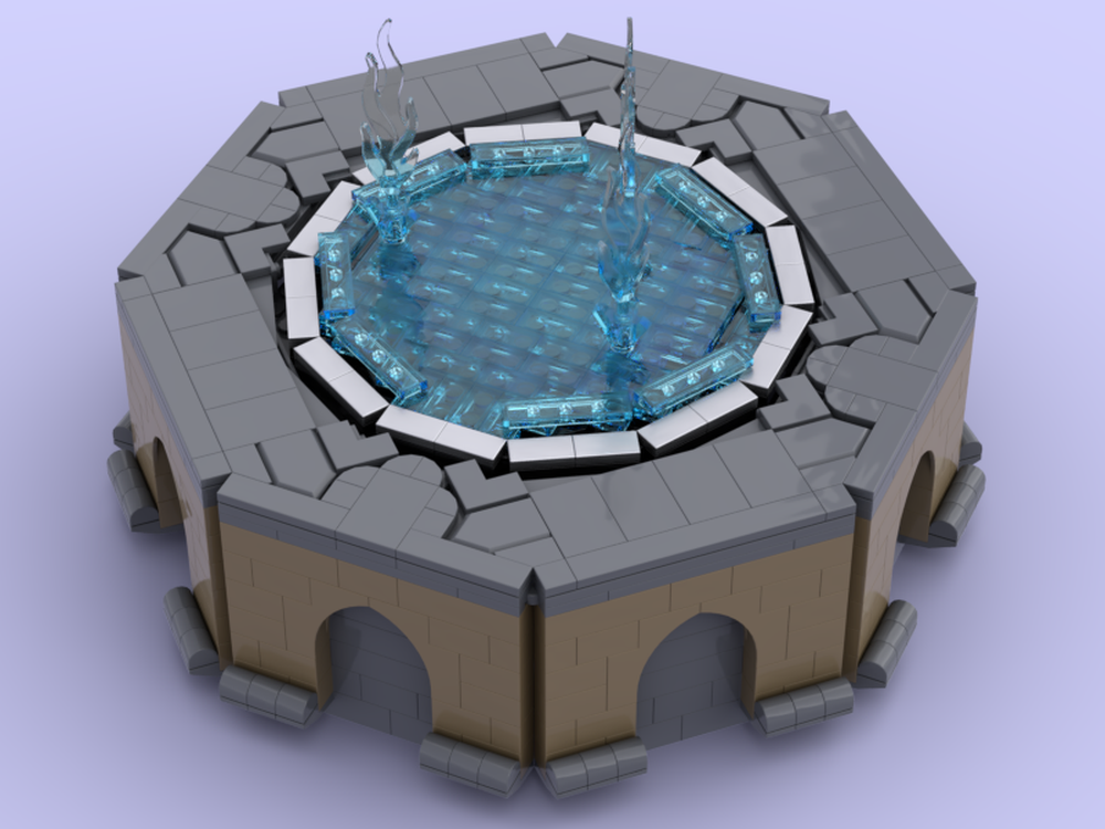 LEGO MOC The Headmaster's Pensieve by jonlacer | Rebrickable - Build ...