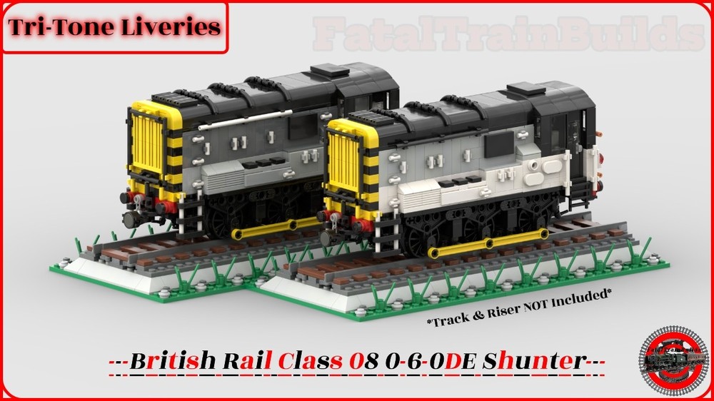 LEGO MOC (Pack) BR Class 08 0-6-0DE Shunter (8w) (Triple) by ...