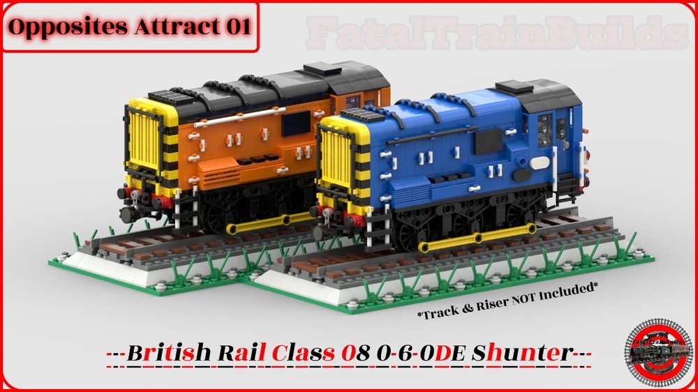 LEGO MOC British Rail Class 08 Shunters (8W) (Opposites 01) by ...