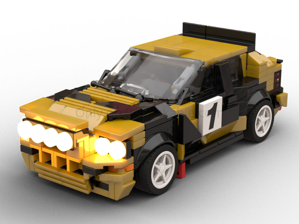 LEGO MOC Lancia Delta'93-GRIFONE Hi-Fi (HF INTEGRALE series) by SCRATCH ...