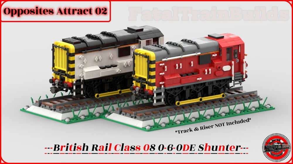 LEGO MOC British Rail Class 08 Shunters (8W) (Opposites 02) by ...